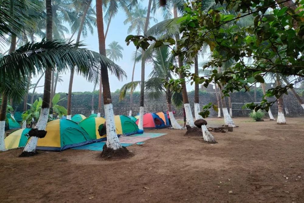 Tent by the Bay, Revdanda Beach - Camping in Alibaug - Leisurekart